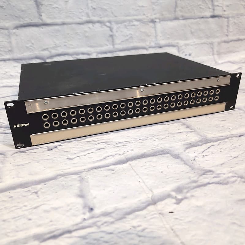 Bittree 48 Point TRS to ELCO 2000s Era 481095 Patchbay Rack | Reverb