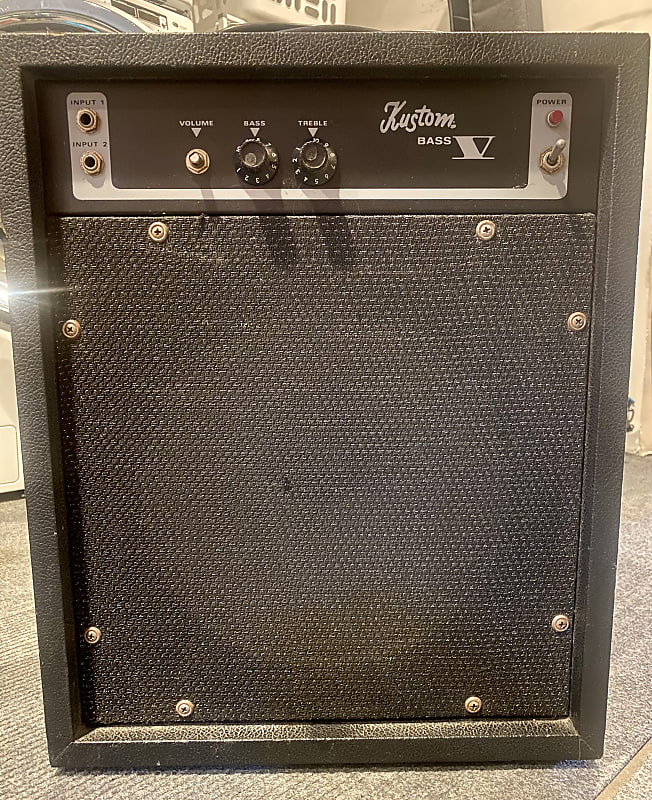 Kustom Bass V 80s - Black | Reverb