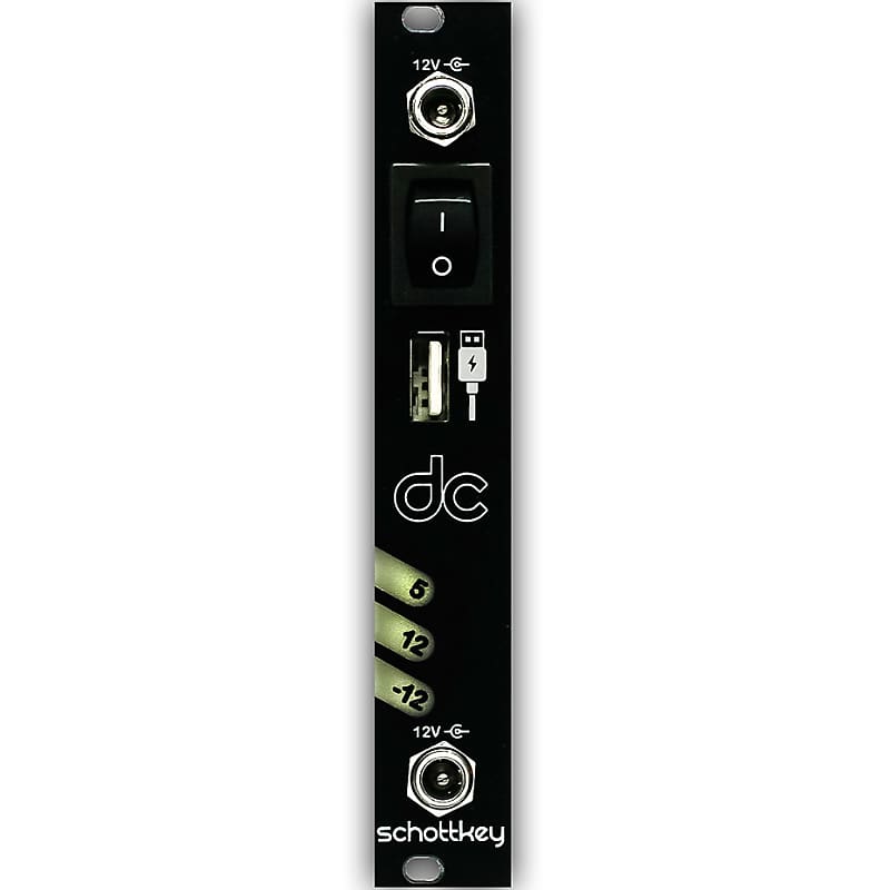 DC - Schottkey Modular Eurorack Power Module, 45W, with brick | Reverb