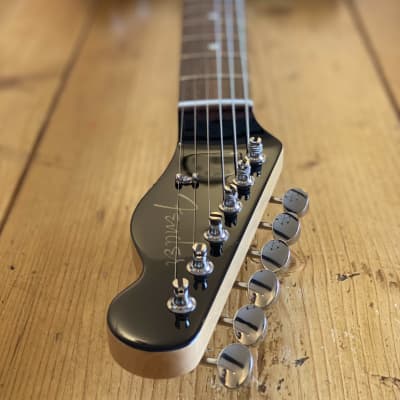 Fender Japan Rare All Black Telecaster Custom with Matching | Reverb