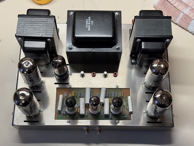 Triode Electronics “Dynaco” ST-70 tube amplifier - nice tubes | Reverb