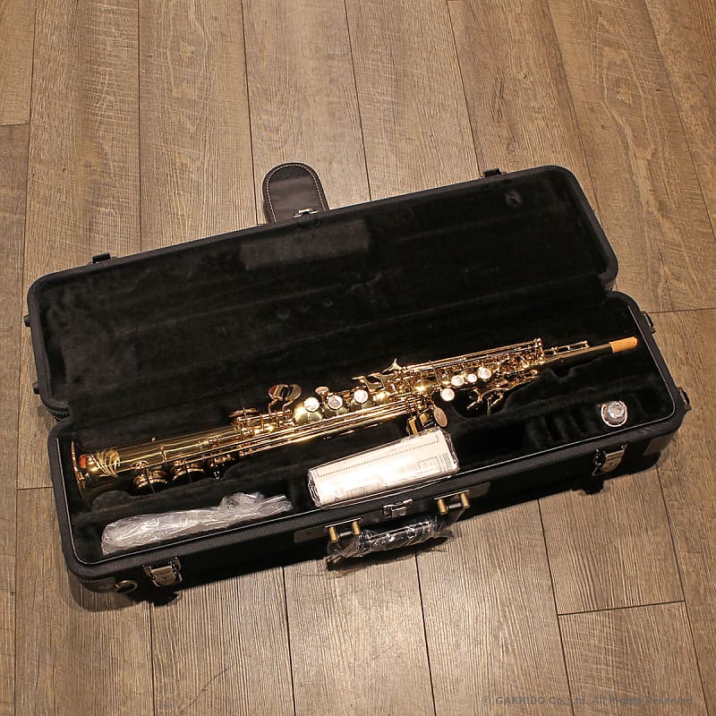Yanagisawa S-WO1 Brass model Soprano Saxophone Lacquer Finish | Reverb
