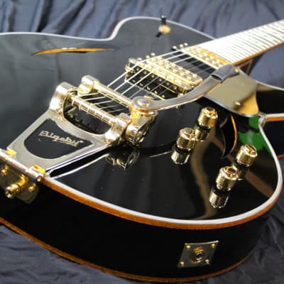 Schecter Coupe Semi-Hollowbody Black W/ Case | Reverb