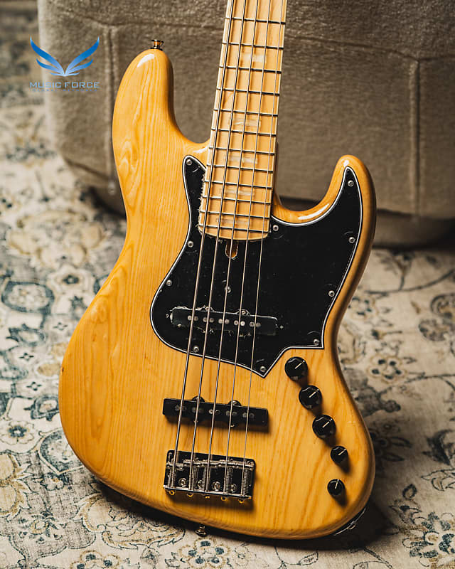 Alleva Coppolo LM5 Deluxe (Ash Body)-Natural w/Maple FB, | Reverb