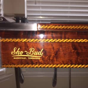 1974 Sho Bud Pro II D10 Pedal Steel Guitar with Hard Case 8/4 | Reverb