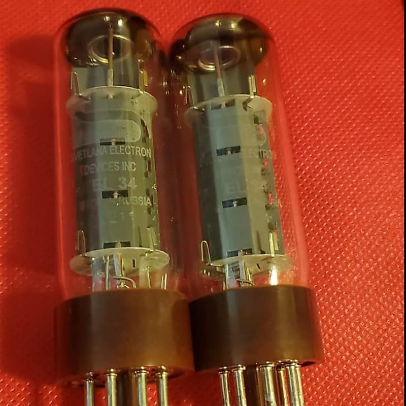 Svetlana El34 Twin Set. | Reverb