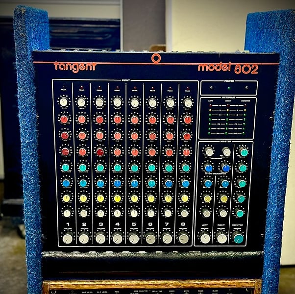 Tangent 802 Vintage Analog Mixer with Spring Reverb Tank | Reverb