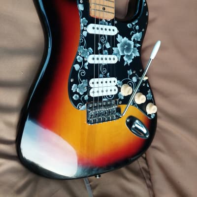 Fender Showmaster Flamed ash fat sss | Reverb Australia