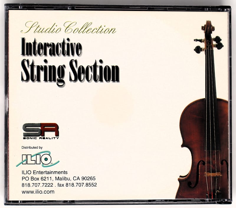 Ilio Sonic Reality Interactive String Section Akai Format | Reverb UK
