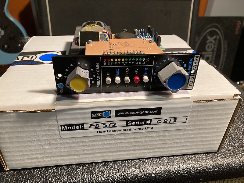 Capi Heider FD312 Mic Preamp API 500 series Pre | Reverb