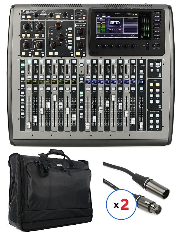 Behringer X32 Compact 40-channel Digital Mixer and Bag Bundle | Reverb
