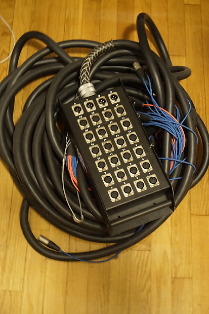 OSP High Performance 24x4 Ch 100 Ft Pro Audio Stage Snake w/ | Reverb