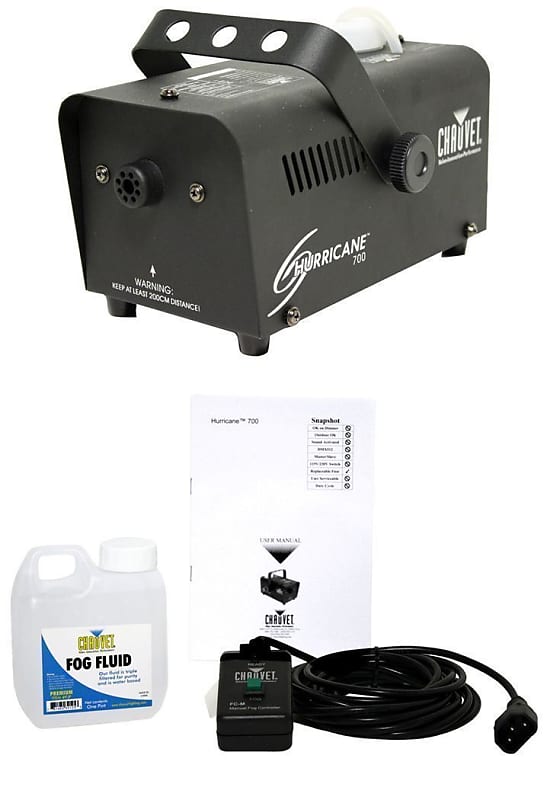 Chauvet DJ Hurricane 700 H-700 Fogger H700 Fog/Smoke Machine | Reverb