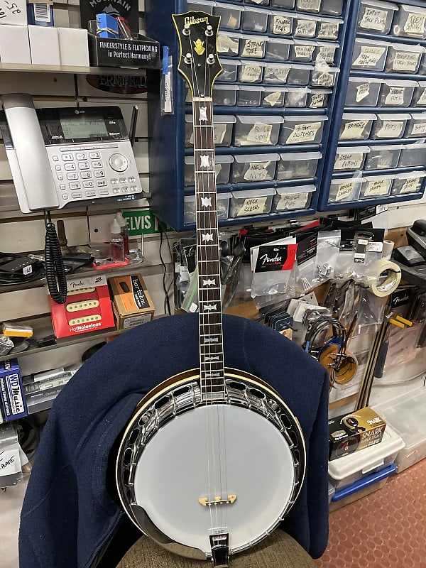 Gibson PB250 mastertone plectrum banjo 1950,s - Sunburst | Reverb