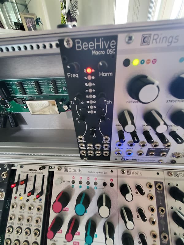 Michigan Synth Works Beehive (Clone of MI Plaits) Black | Reverb
