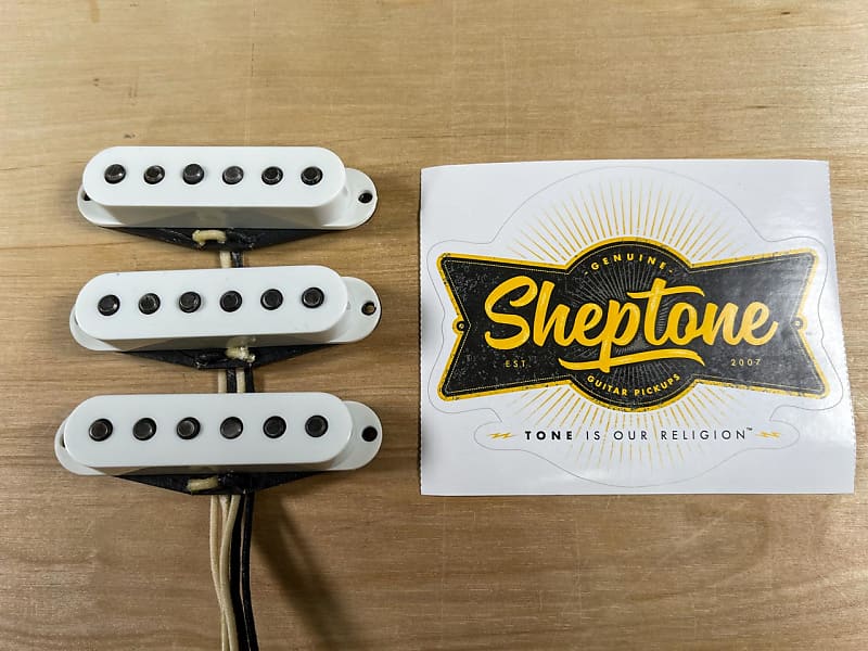 Sheptone AB Custom Strat Single Coil Pickups Set | Reverb