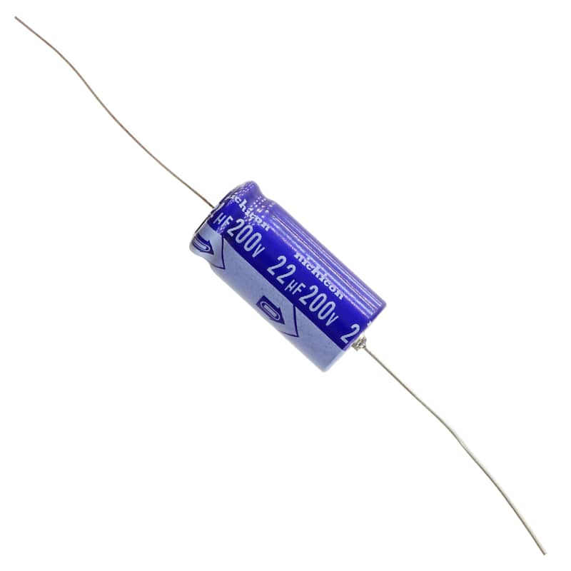 Nichicon VX Series Axial Electrolytic Capacitor, 22uf @ | Reverb Nichicon VX Series Axial Electrolytic Capacitor, 22uf @ | Reverb