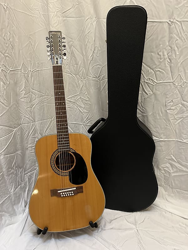 Vintage Alvarez 5021 MIJ 12-String Acoustic Guitar with HSC | Reverb