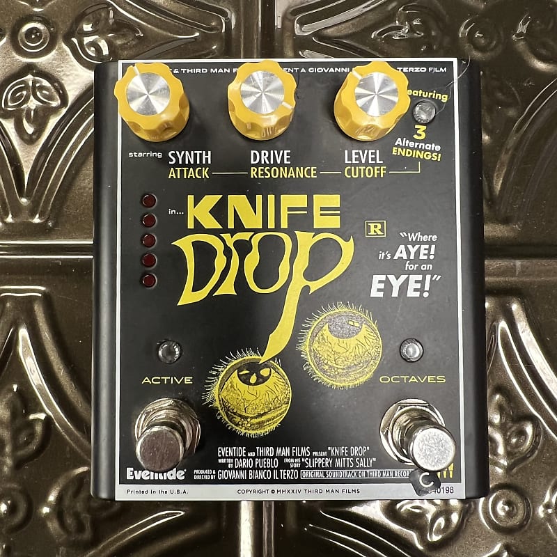 Used Eventide Knife Drop Sub Octave Fuzz | Reverb
