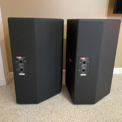 JBL MPro MP415 PA Speakers Pair | Reverb