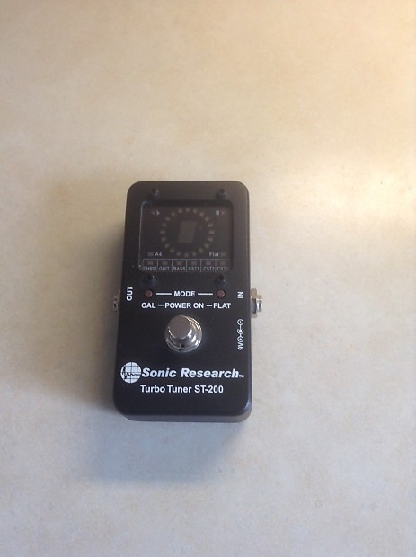 Sonic Research Turbo Tuner ST-200 | Reverb