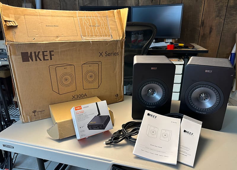 KEF X300A - w/ bonus FREE Audiophile Bluetooth interface | Reverb