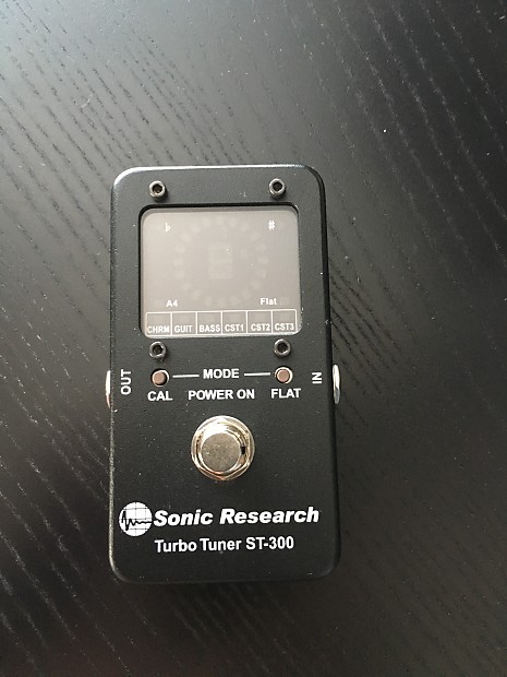 Sonic Research ST-300 Stomp Box Strobe Tuner | Reverb