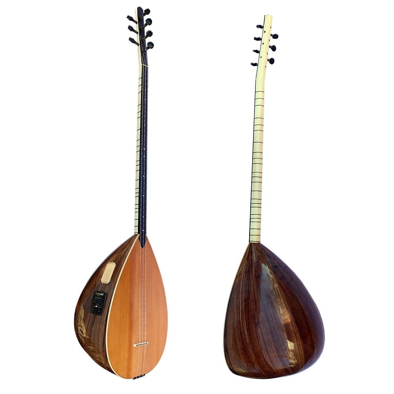 Professional Long Neck Electric Acoustic Baglama Saz With | Reverb