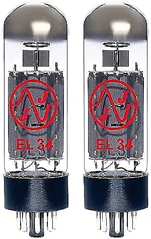 JJ Electronic EL34 Power Tube Matched Pair | Reverb