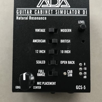 ADA GCS-5 Guitar Cabinet Simulator / DI Box | Reverb