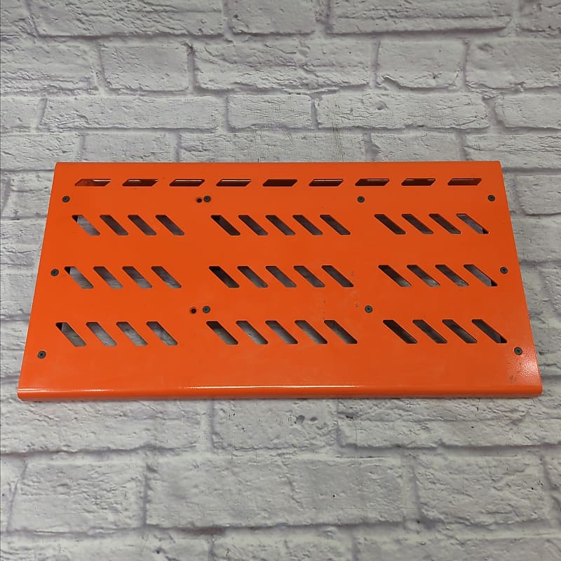 Gator Large Aluminum Pedal Board - Orange | Reverb