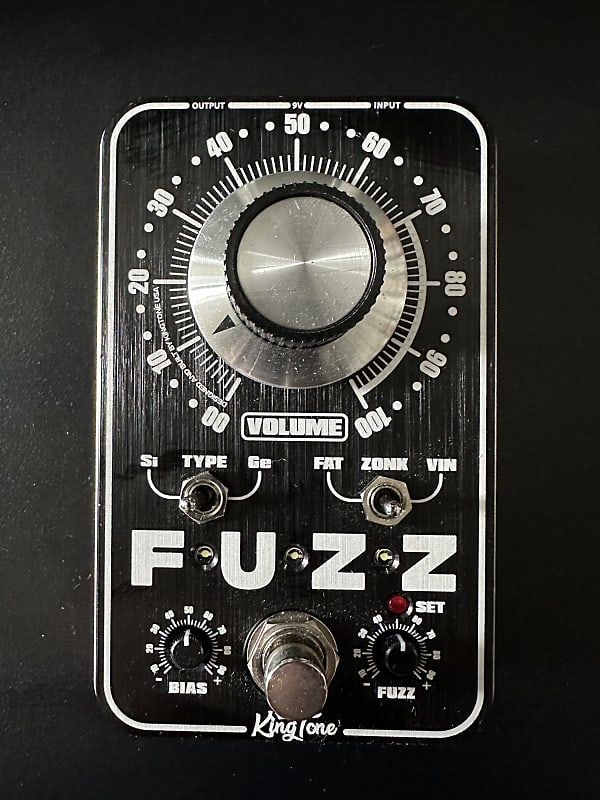 King Tone Guitar MiniFuzz V2 2023 - BLACK PANEL | Reverb