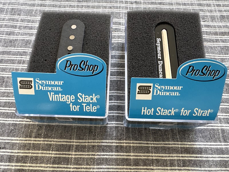 Seymour Duncan Vintage Stack and Hot Stack for Telecaster Two | Reverb