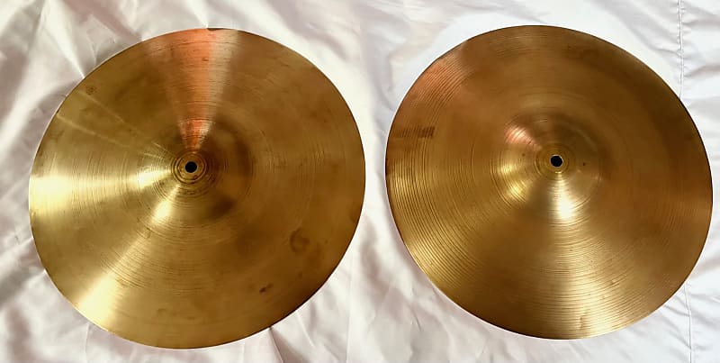 Pearl Vintage 12" Hi-Hats Hi-Hat Cymbals Made in Japan 60's | Reverb