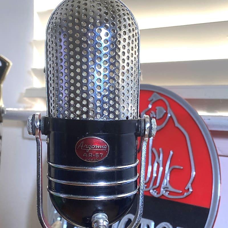 Vintage 1960's ARGONNE AR-57 "Pill" Microphone - upgraded | Reverb