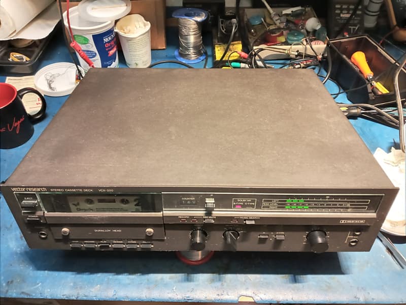 Vector Research VCX 200 Stereo Cassette Deck - serviced, new | Reverb