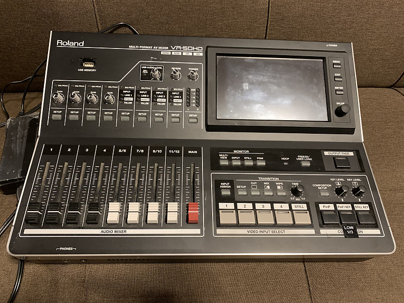 Roland VR-50HD Streaming A/V Mixer 2016 | Reverb