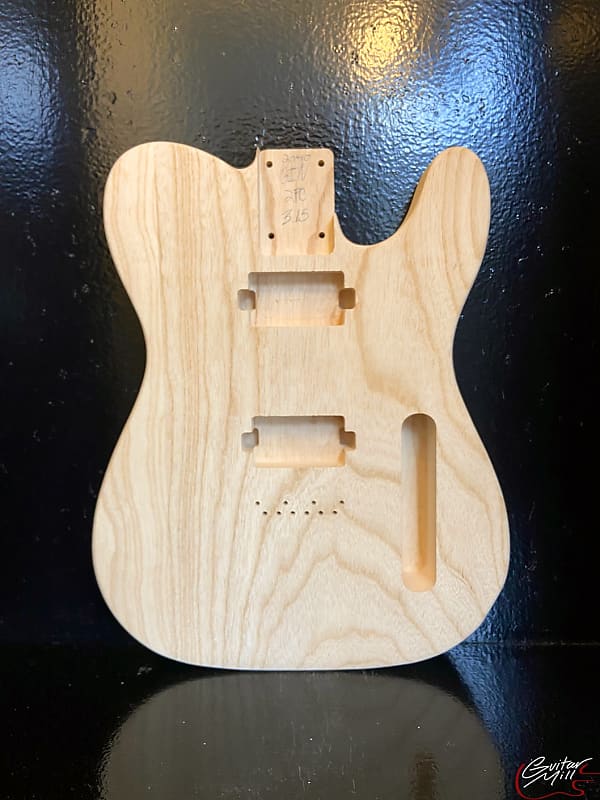 Guitar Mill T-Style Body / 2 pc. Ultra Light Swamp Ash / | Reverb UK