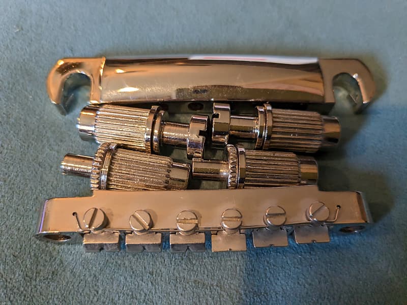 Epiphone Bridge and Tailpiece Set Nickel | Reverb