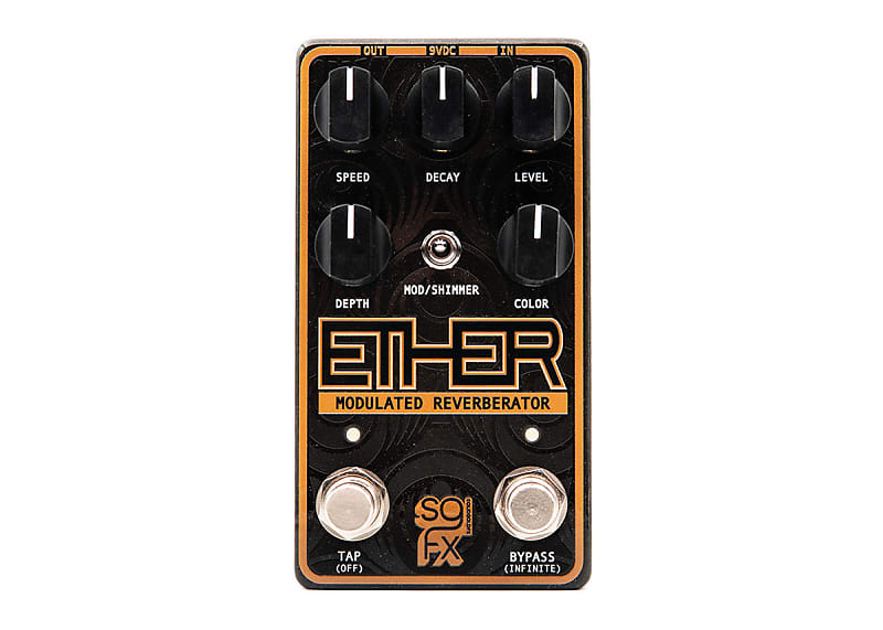 SolidGoldFX Ether Modulated Reverberator Effects Pedal | Reverb