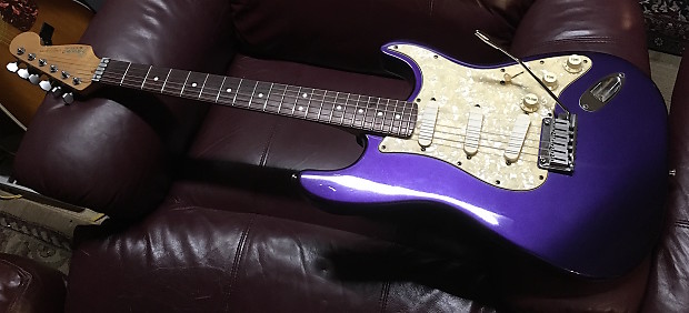 Fender Stratocaster Plus Deluxe 1992 Purple | Reverb