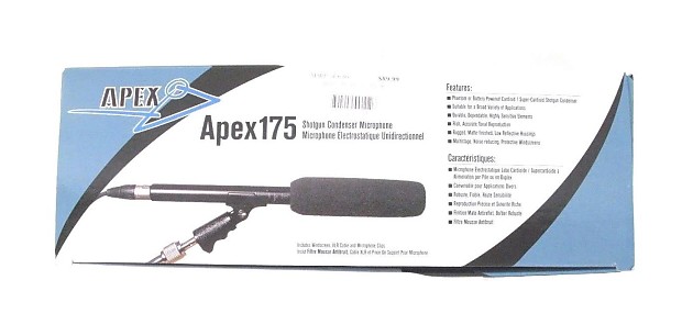 Apex 175 Shotgun Condenser Mic | Reverb