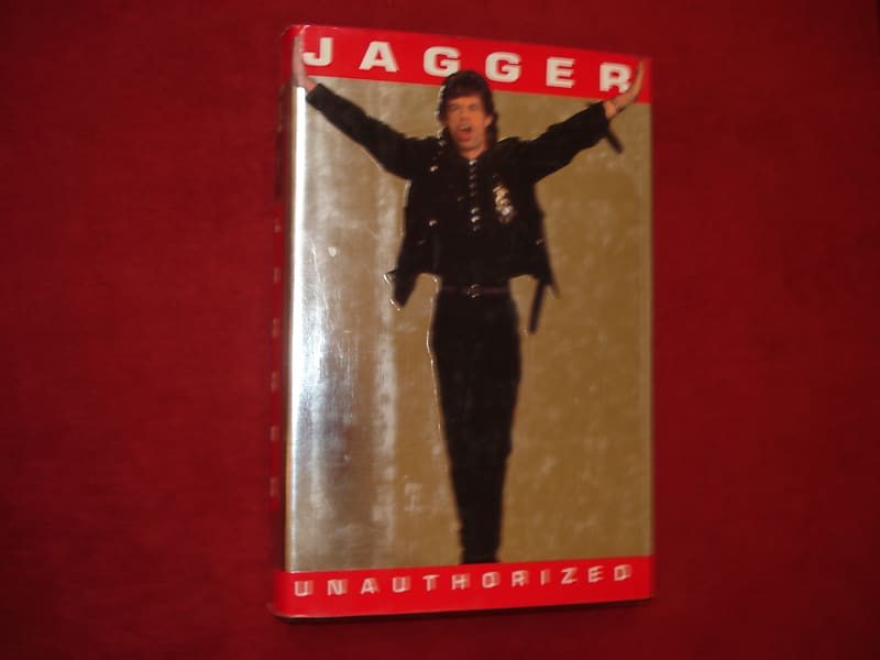 Mick Jagger Book - Jagger Unauthorized Hardcover | Reverb