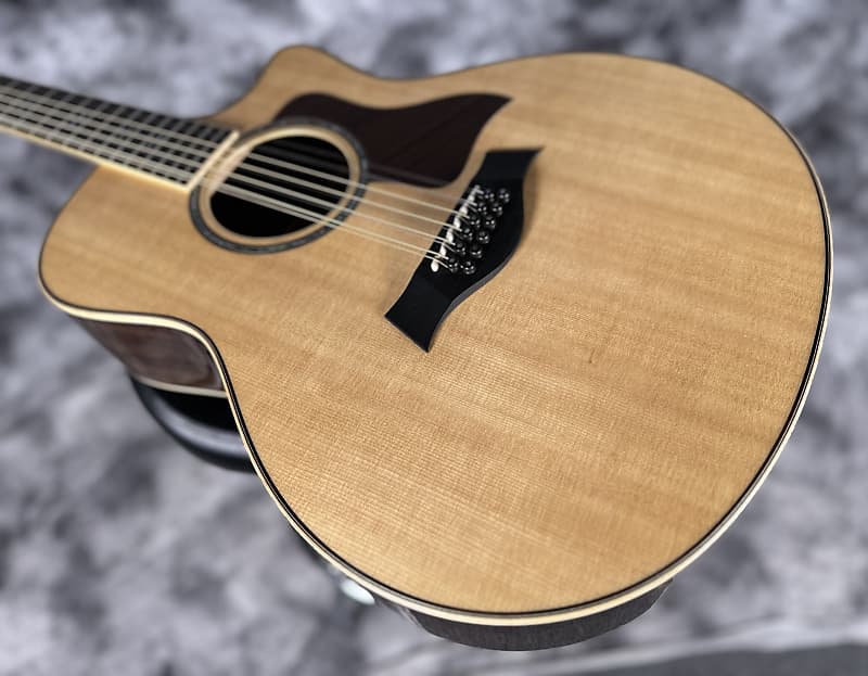 Taylor 856ce with ES2 Electronics 2014 Natural | Reverb