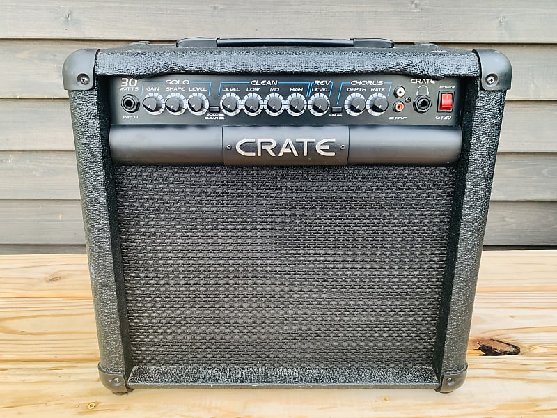 Crate GT30 30W 1x10 Guitar Combo 2007 Black | Reverb