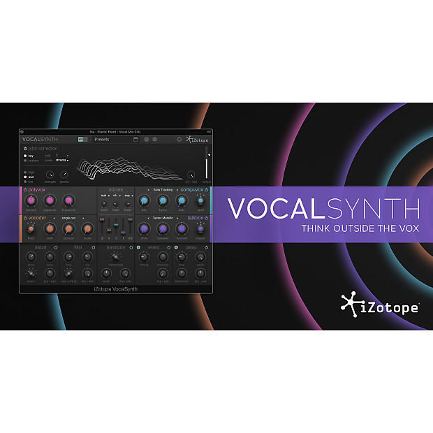 iZotope VocalSynth Vocal Effects Plugin | Reverb