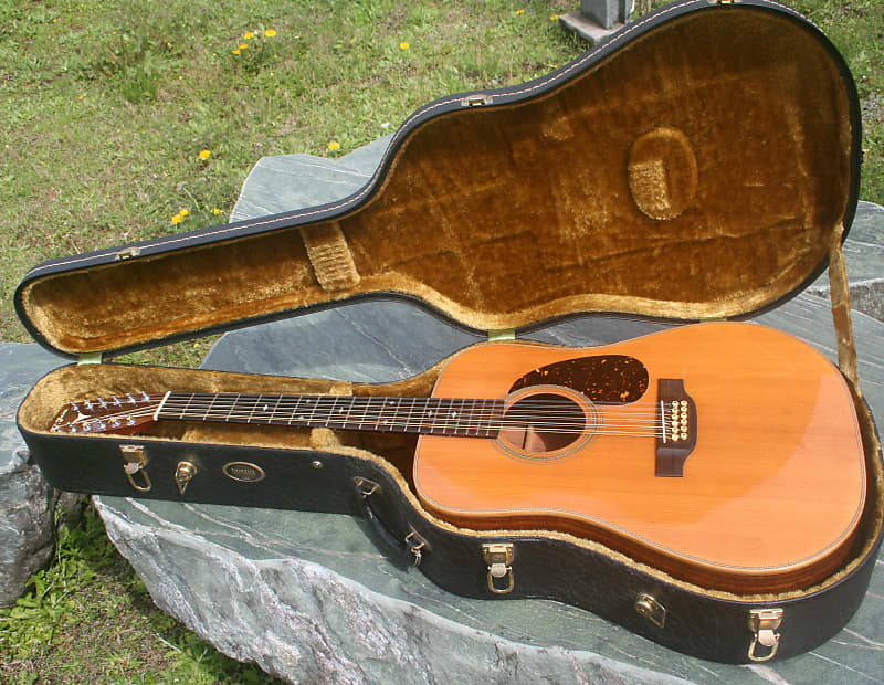 1983 Yairi 12 string D28 YW-500R Natural+Yamaha Hard Case | Reverb