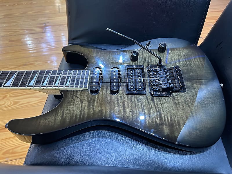 Jackson DK2 Dinky MIJ Japan Transparent Black | Reverb