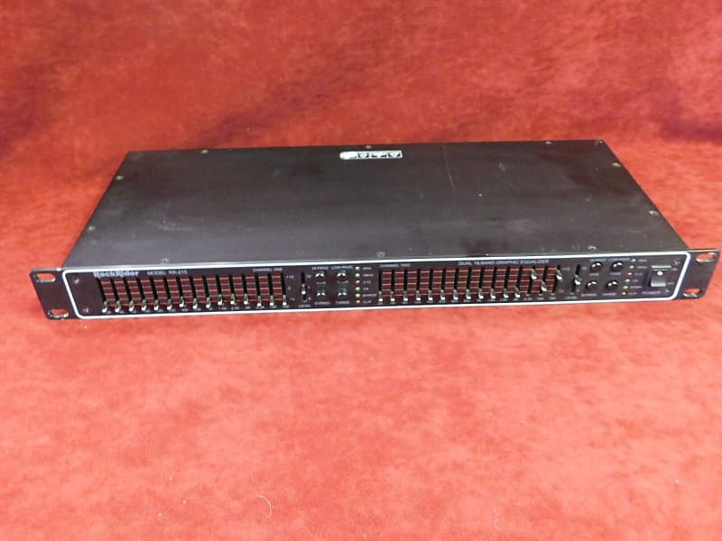 Furman Rack Rider RR-215 Stereo 15 Band Graphic Equalizer! | Reverb
