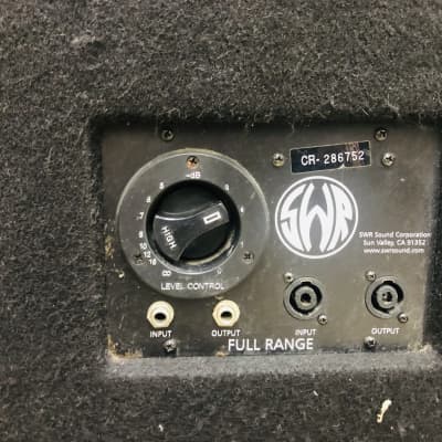 SWR Goliath III 700-Watt 4-Ohm 4x10" Bass Cabinet With Horn | Reverb